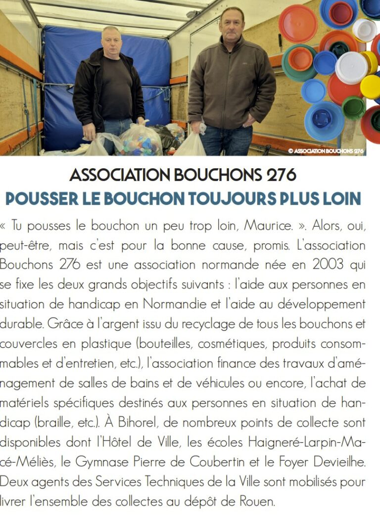 le Mag de Bihorel Mai-Juin 2023 – BOUCHONS 276